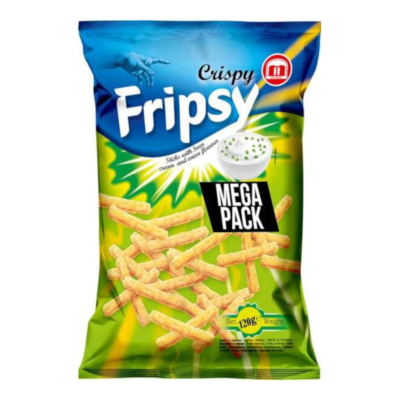 Fripsy Crispy Sticks Sour Cream & Onion - Safka Continental Goodies ...