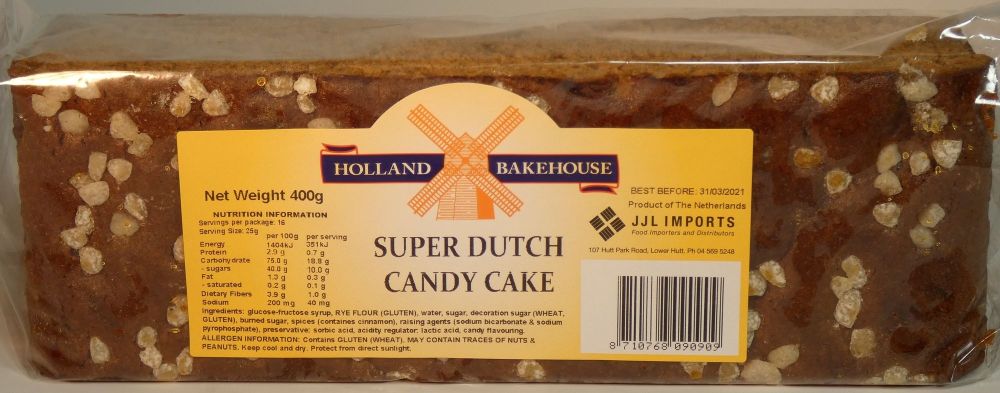 Holland Bakehouse Dutch Candy Cake - Safka Continental Goodies Auckland ...